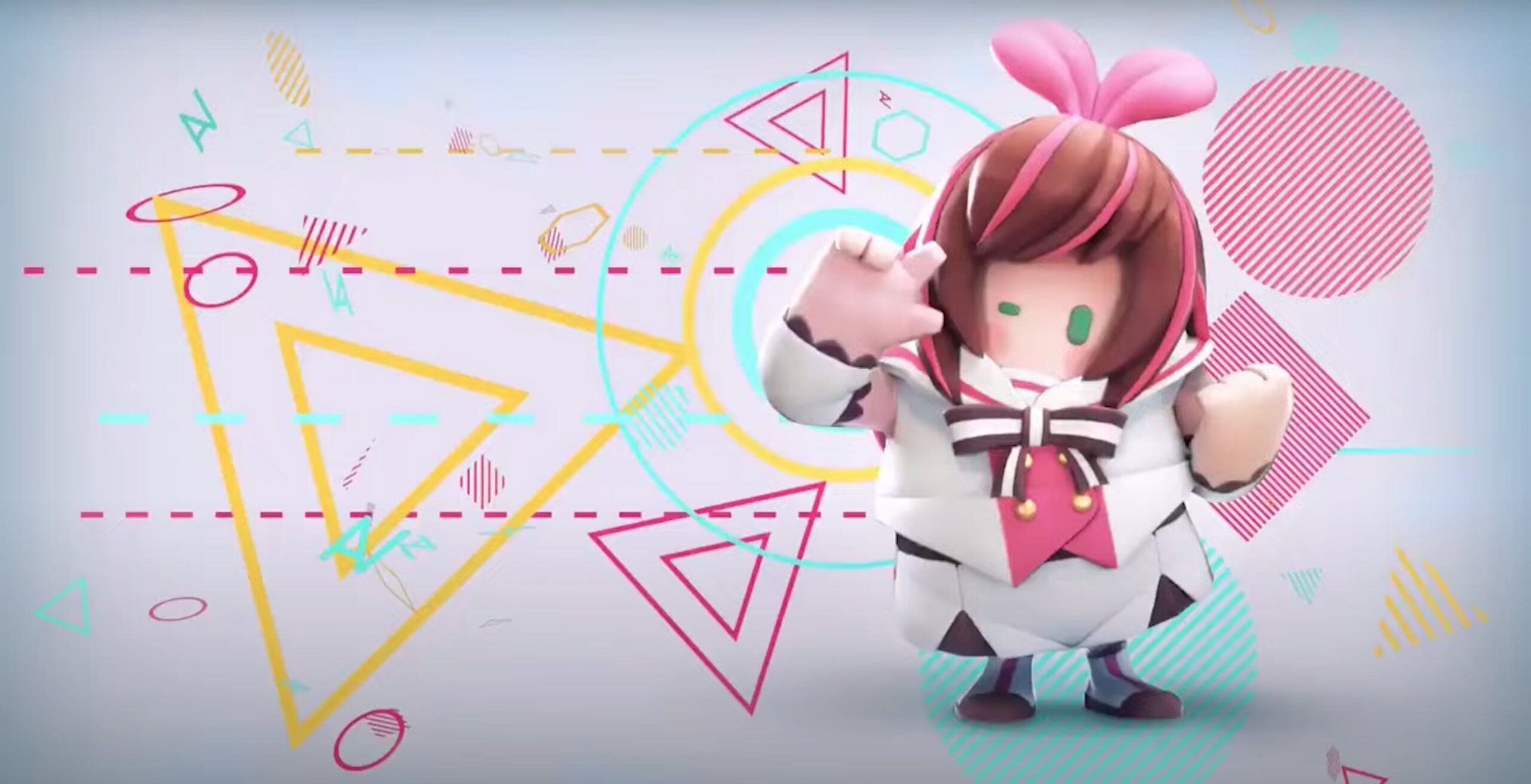 Kizuna AI is hosting a big vtuber party in Fall Guys | ONE Esports