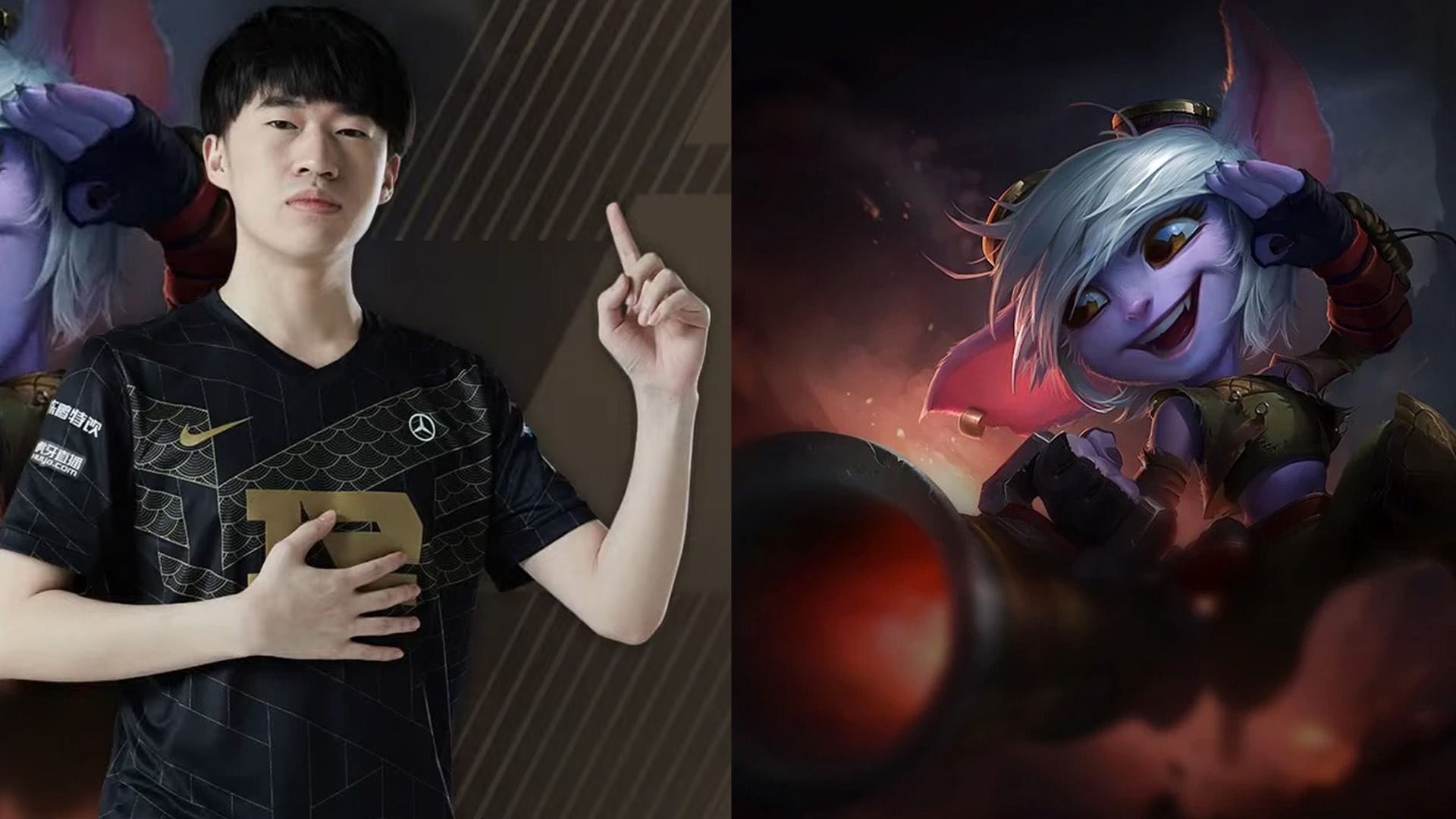 Xiaohu's first attempt at playing Tristana in the top lane went better than expected | ONE Esports