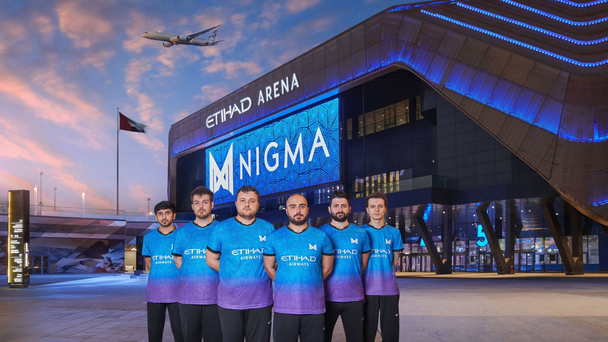 Team Nigma announces landmark partnership with Etihad Airways | ONE Esports