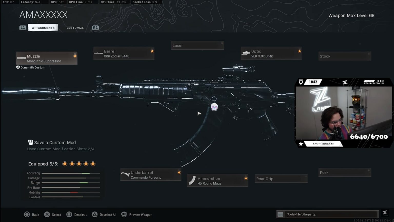 ZLaner's CR-56 AMAX class is 'the king of ARs' | ONE Esports