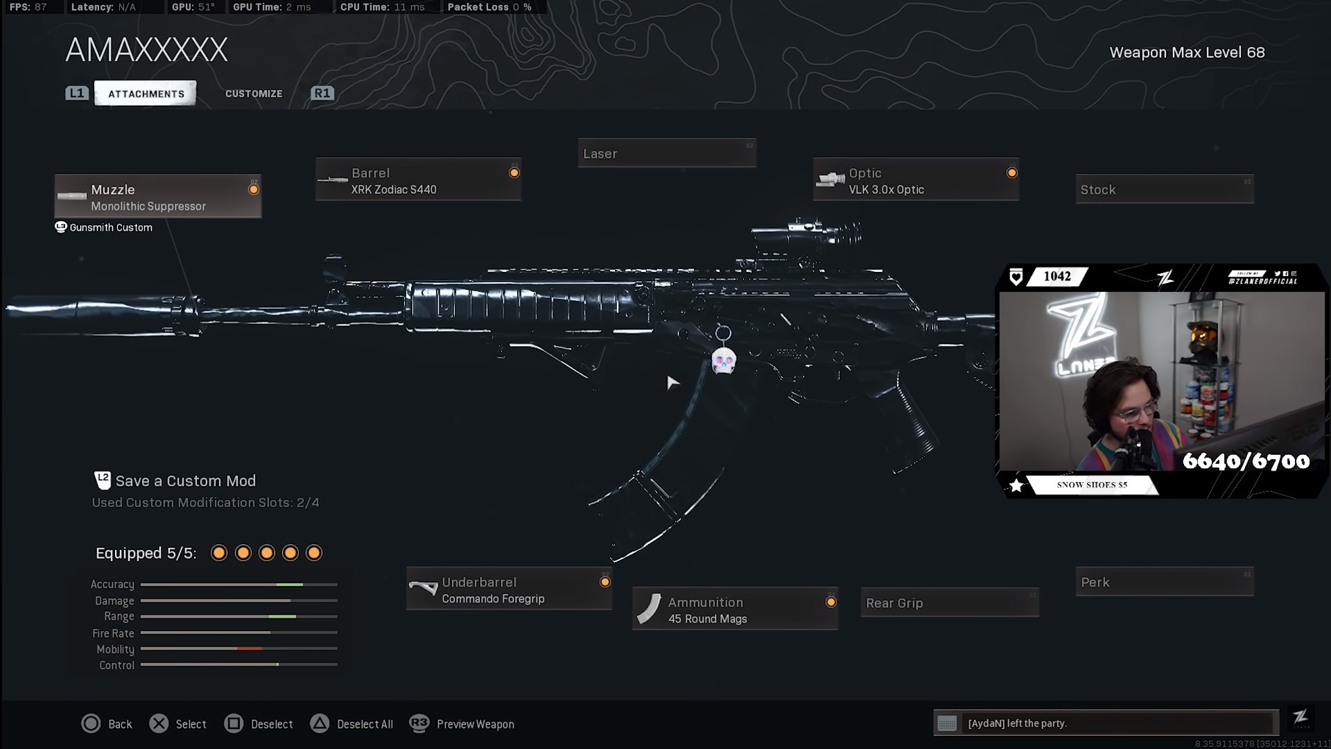 ZLaner's CR-56 AMAX class is 'the king of ARs' | ONE Esports