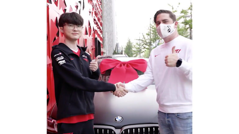 Faker's BMW worth US$80,000 might be his most expensive birthday gift ...