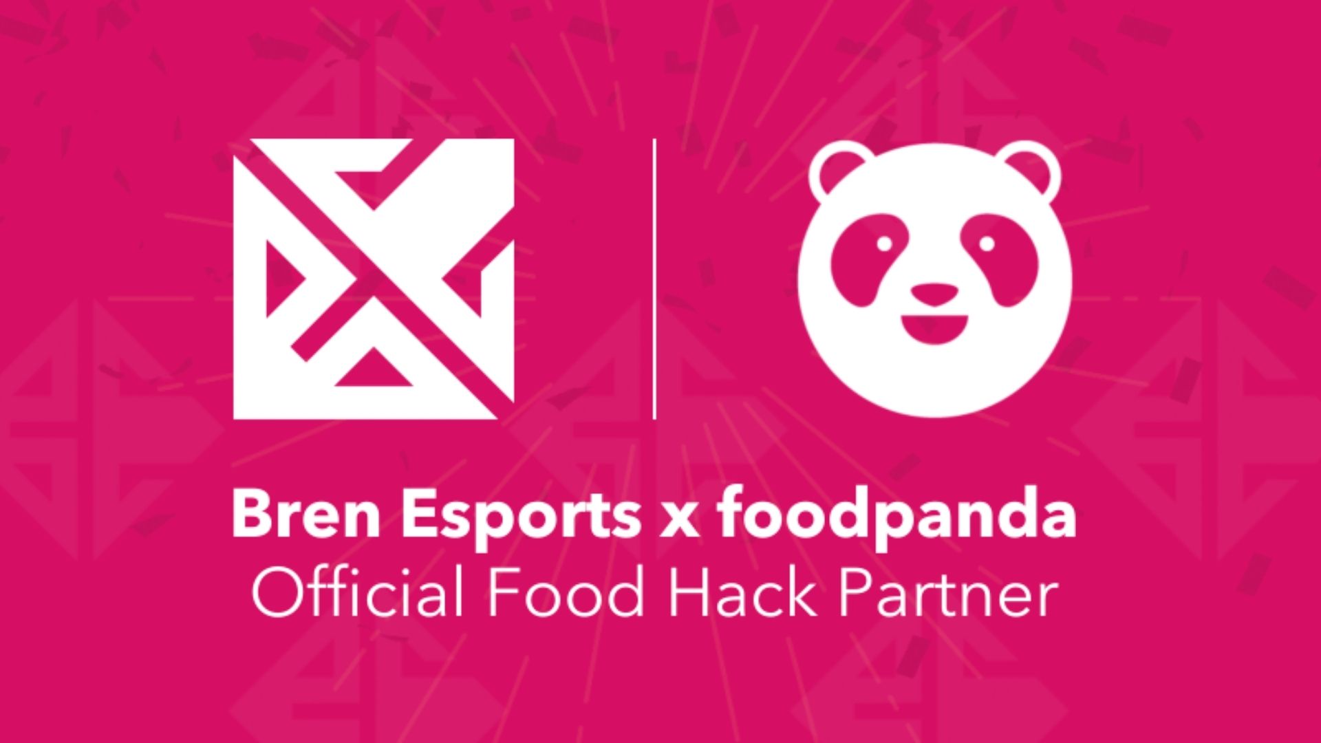 Bren Esports and foodpanda partner up to #HackItLikeAPro | ONE Esports