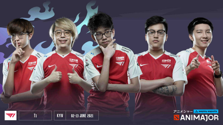 Entire T1 Dota 2 squad re-signs for 2022 DPC season | ONE Esports