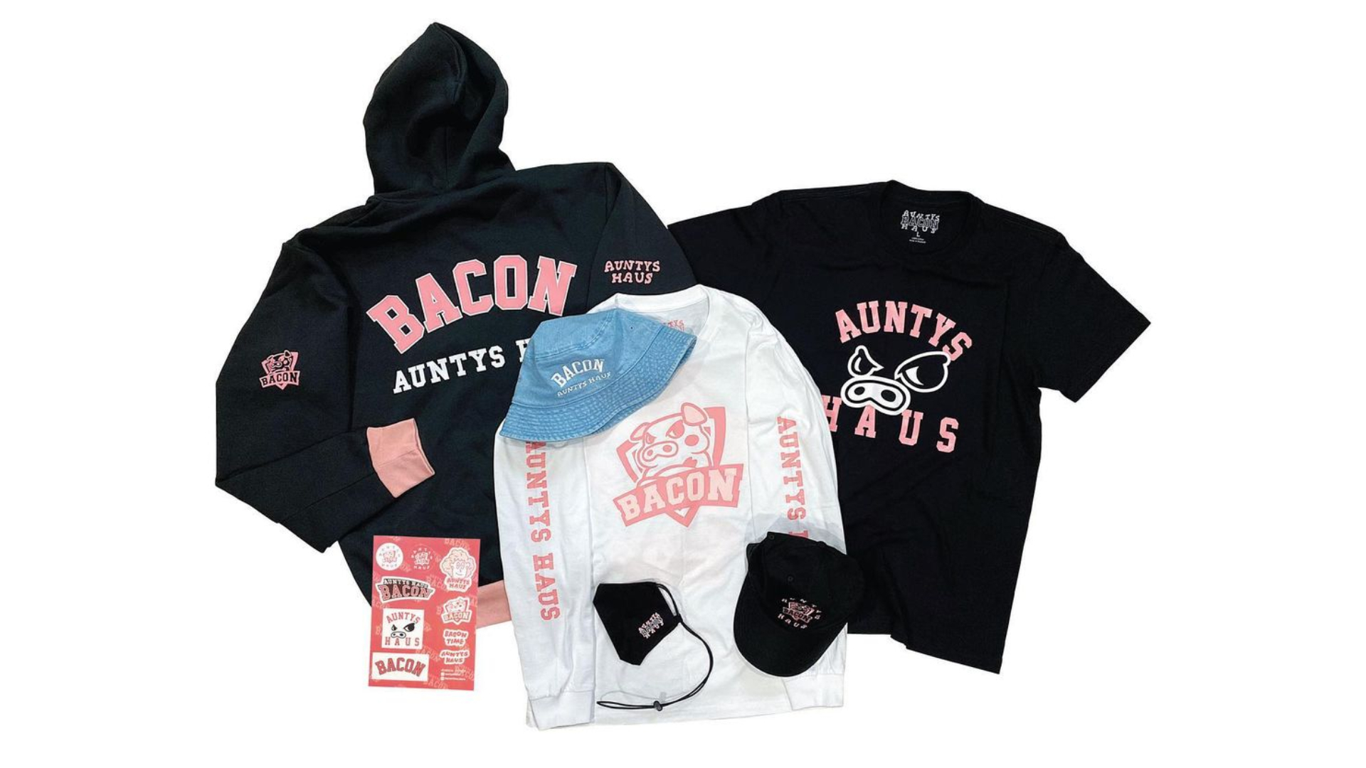 Rule the streets with these new Auntys Haus x Bacon Time merch | ONE ...