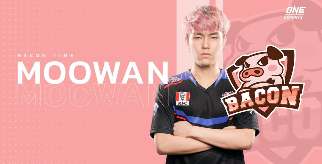 Bacon Time Moowan cheers for their fellow Thai team, dtac Talon | ONE Esports