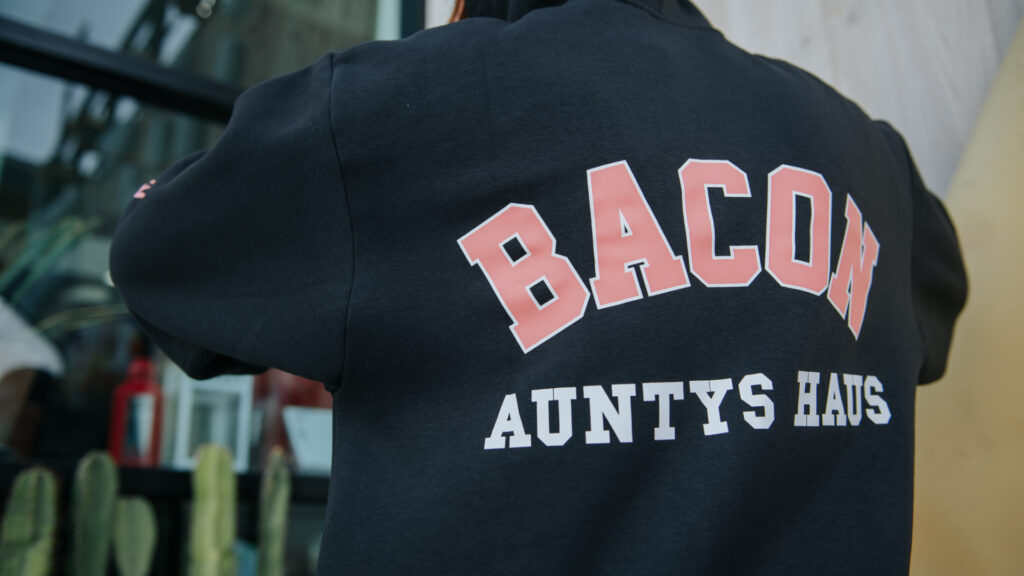 Rule the streets with these new Auntys Haus x Bacon Time merch | ONE ...