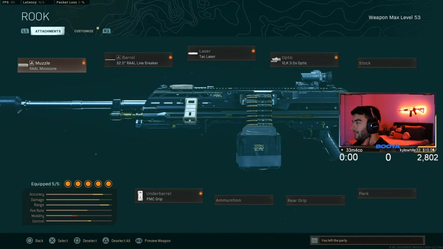 The best RAAL loadout in Warzone Season 5, according to Booya | ONE Esports
