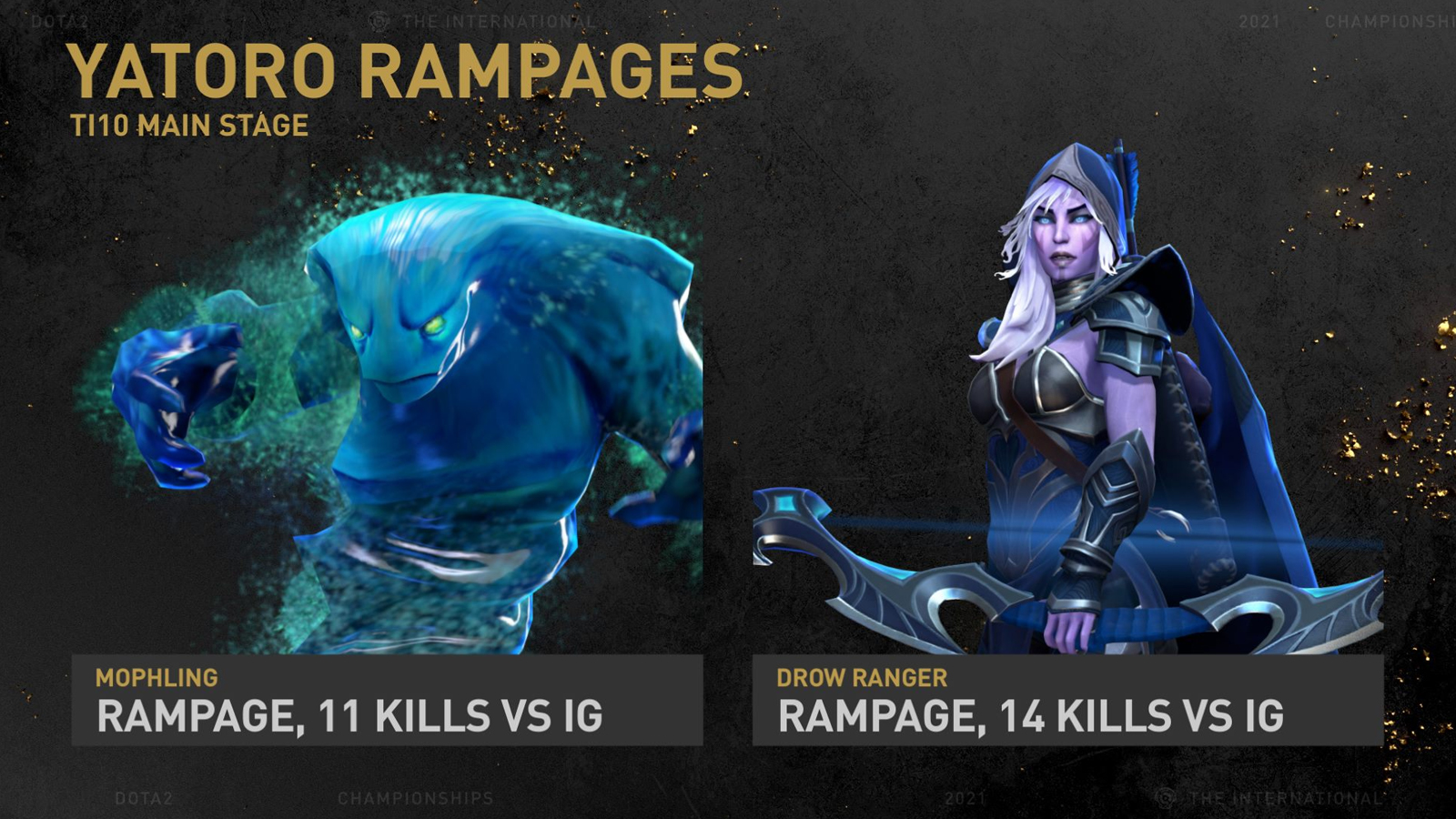 Team Spirit's Yatoro is the first player to achieve two Rampages in TI ...