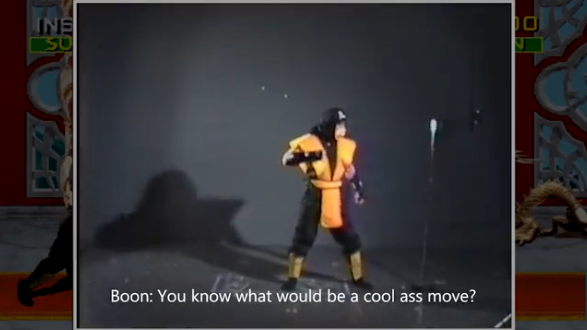 Witness the moment Scorpion's iconic spear move was created | ONE Esports