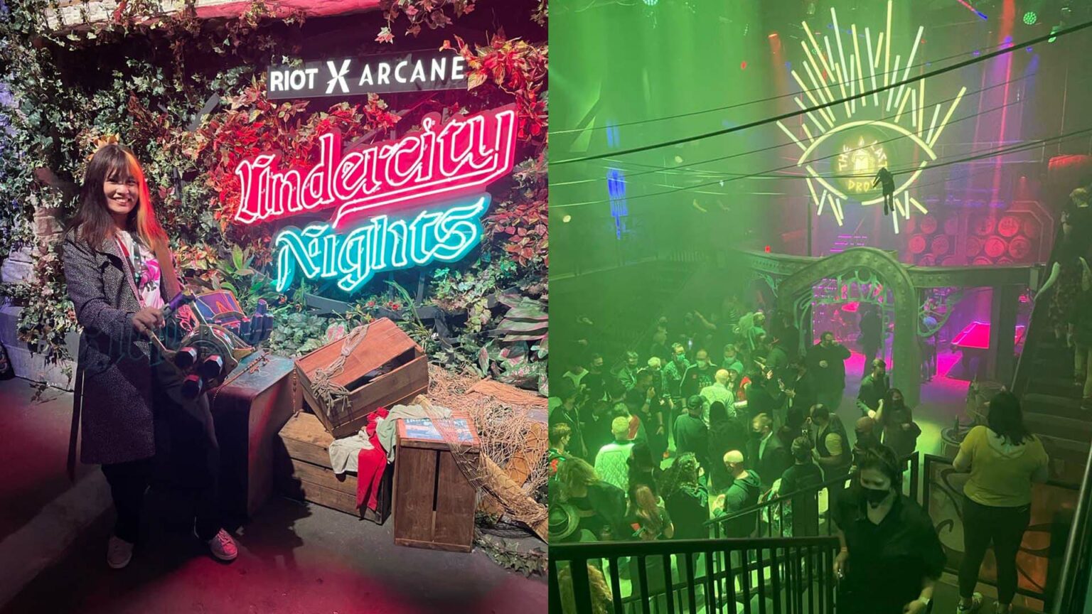 Here's what happened off-stream at Riot's invite-only Undercity Nights ...