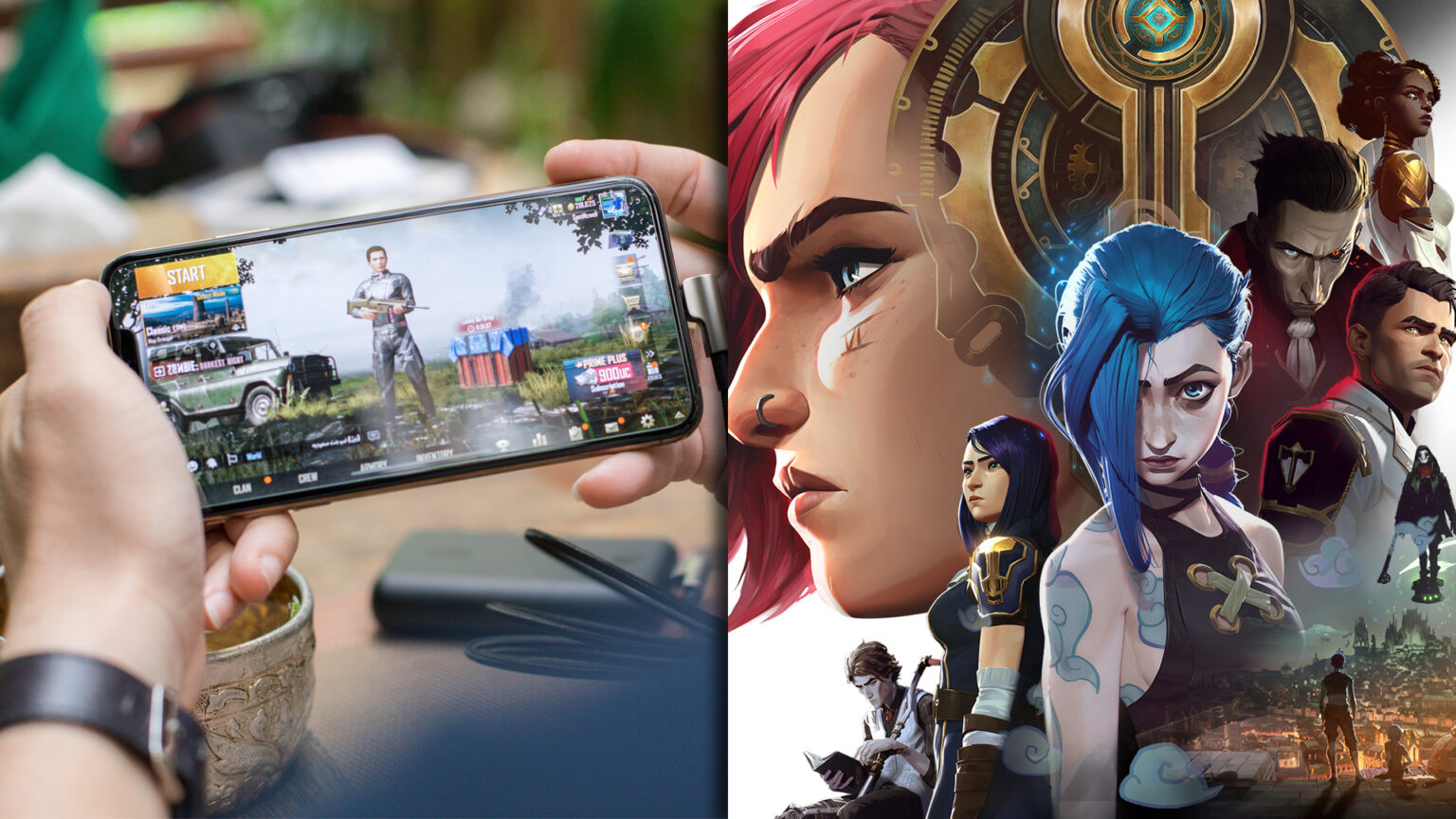 League of Legends champions from 'Arcane' coming to PUBG mobile | ONE ...