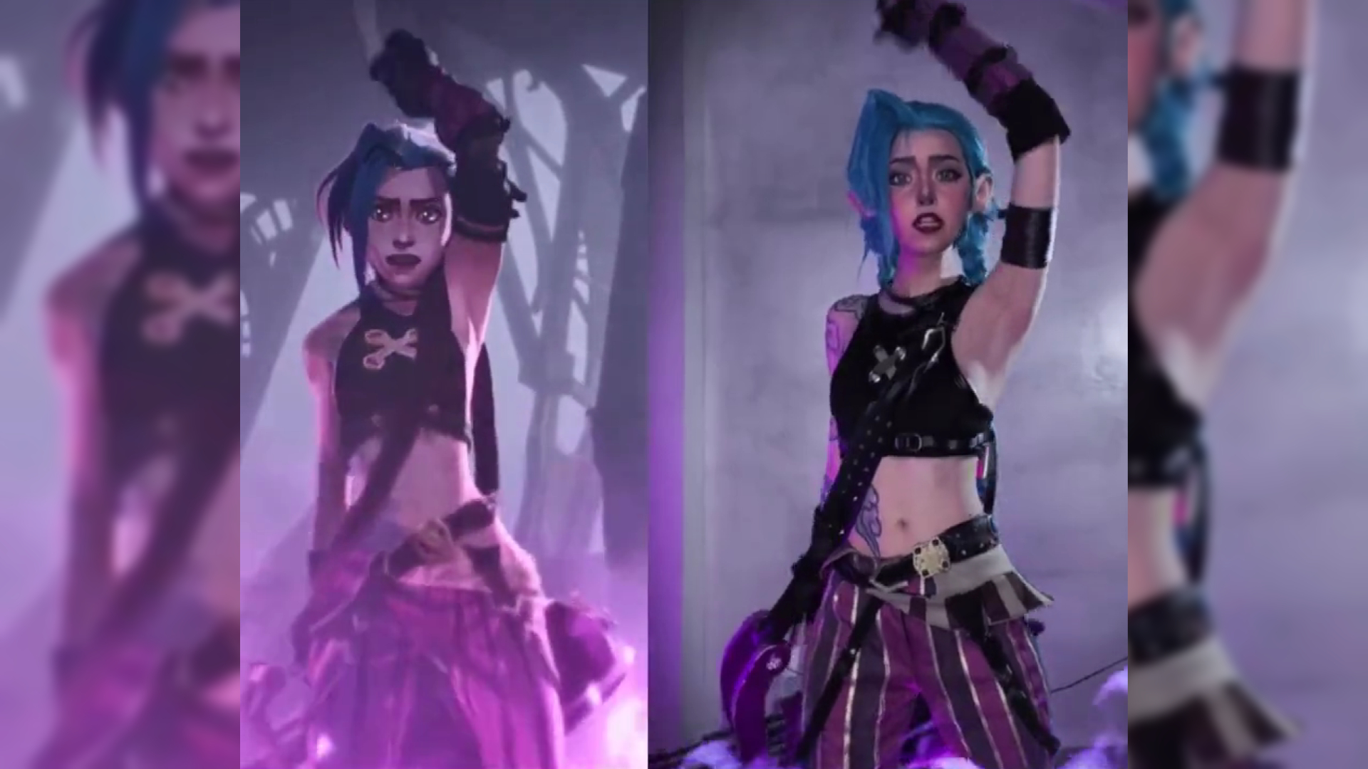 SeeU strikes again with mind-blowing, frame by frame Jinx cosplay | ONE ...