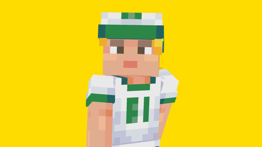 Even in his official Minecraft skin, BTS V still looks as handsome as ...