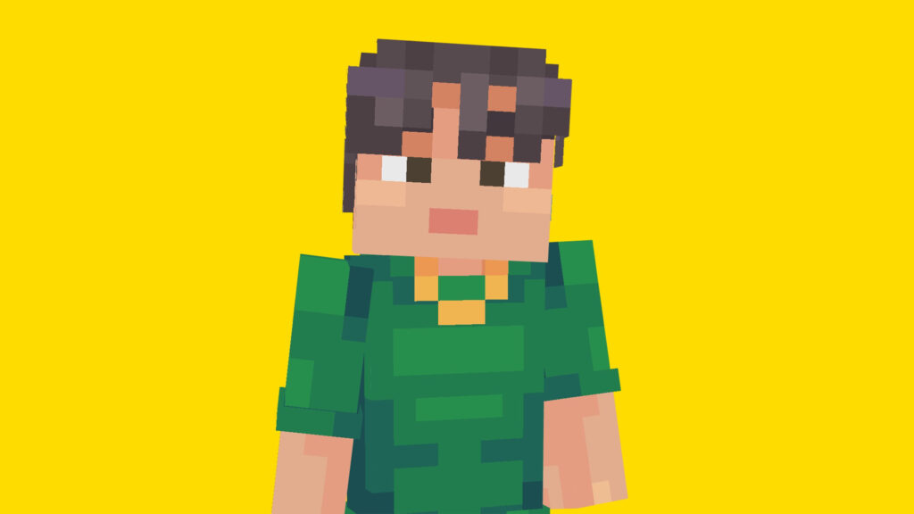 Even in his official Minecraft skin, BTS V still looks as handsome as ...