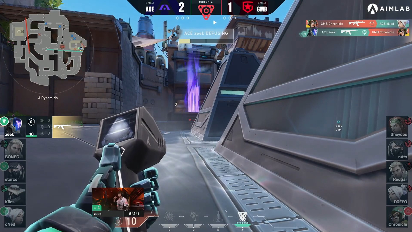 Acend Zeek’s Valorant settings: Keybinds, crosshair, PC, monitor, mouse ...