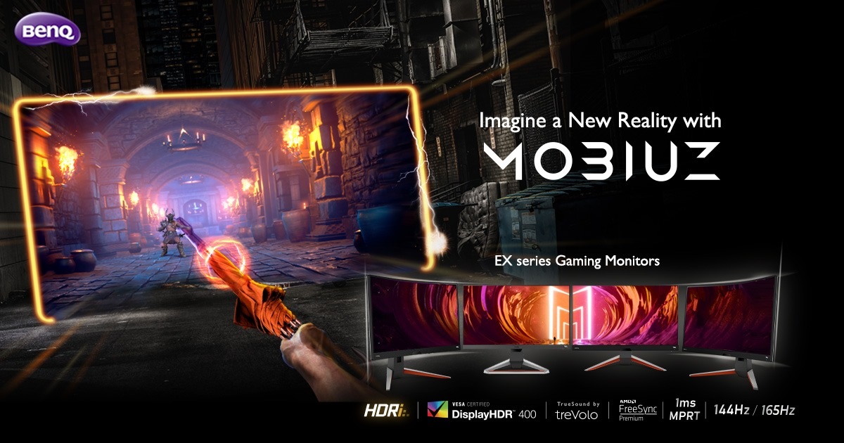 Bring your games to life with BenQ’s next-gen MOBIUZ EX3210R and ...