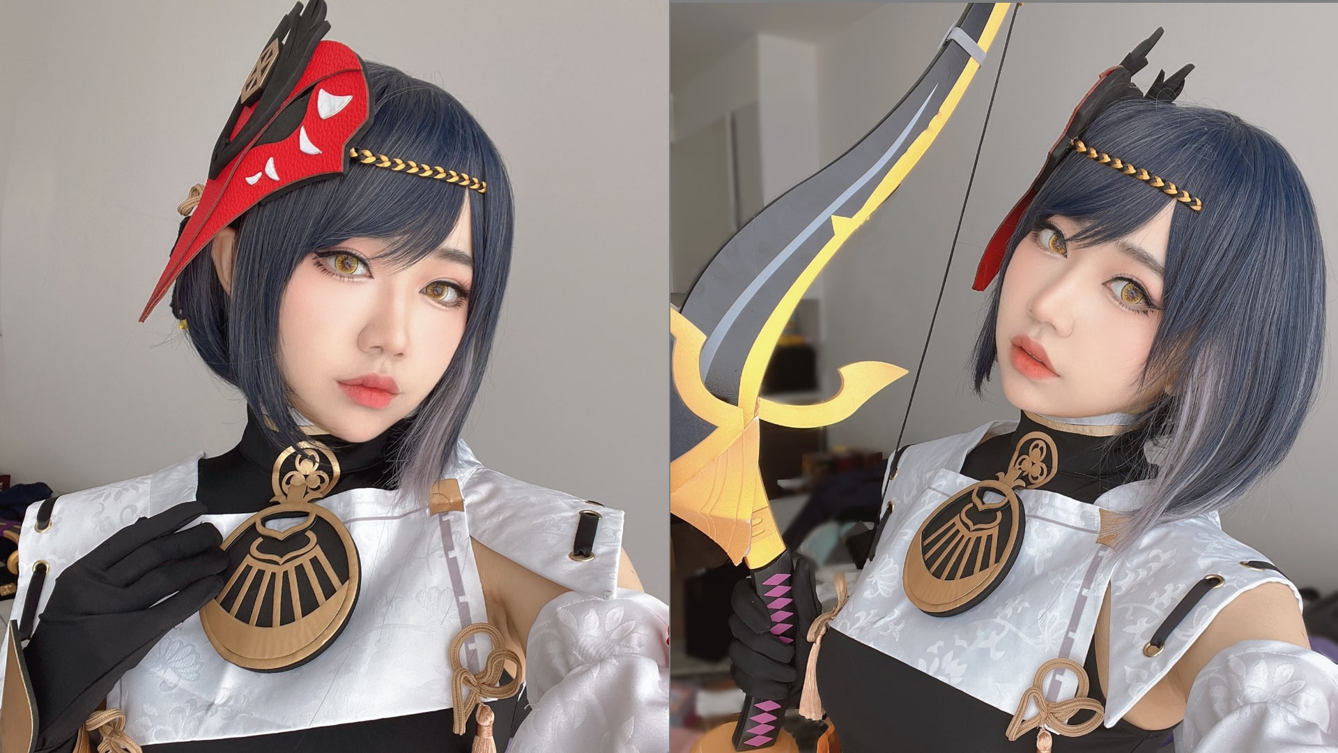Tsikyo's Kujou Sara cosplay makes you bow down to the tengu | ONE Esports