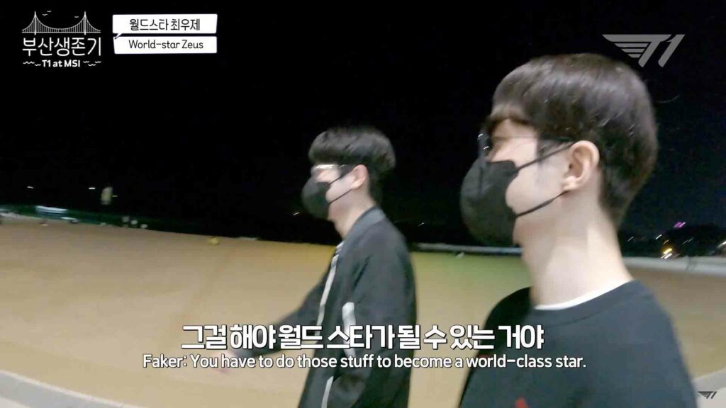 T1 Faker to Zeus: 'You have to draw attention to become a world-class superstar' | ONE Esports