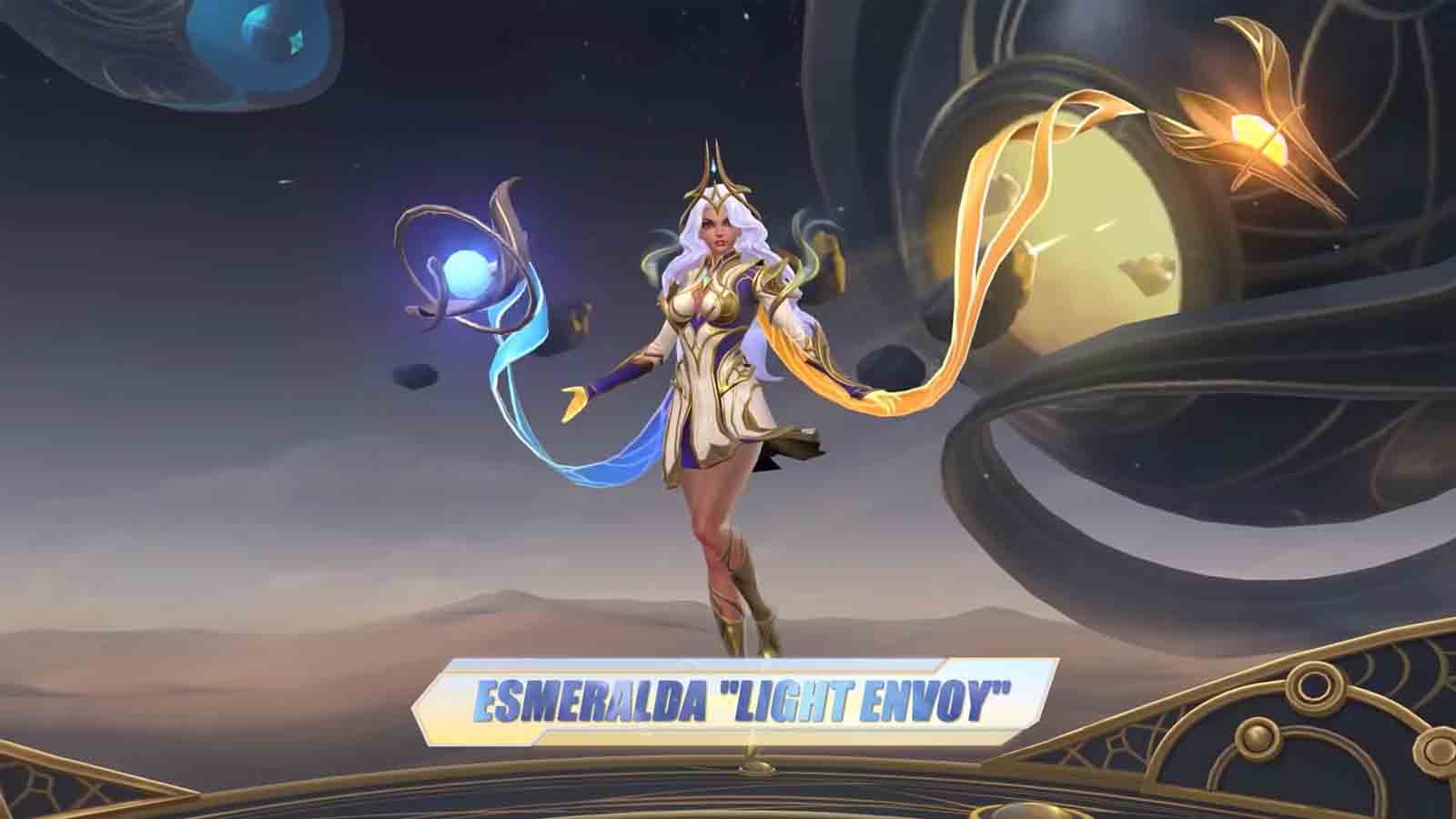 Conquer the galaxy with Light Envoy Esmeralda, her new collector skin ...