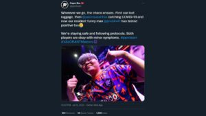 Paper Rex d4v41 is the second COVID-19 positive player on the team at ...