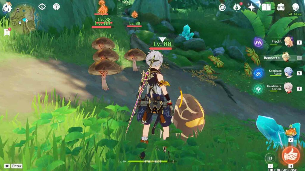 The easiest way to farm Fungal Spores in Genshin Impact | ONE Esports