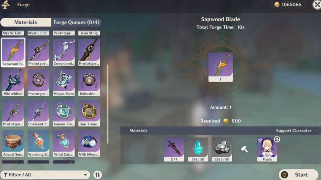 How to get the Sapwood Blade for free in Genshin Impact | ONE Esports