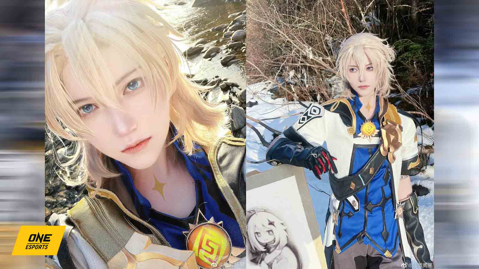 Lujiuerhei takes Albedo cosplay to the next level, literally | ONE Esports