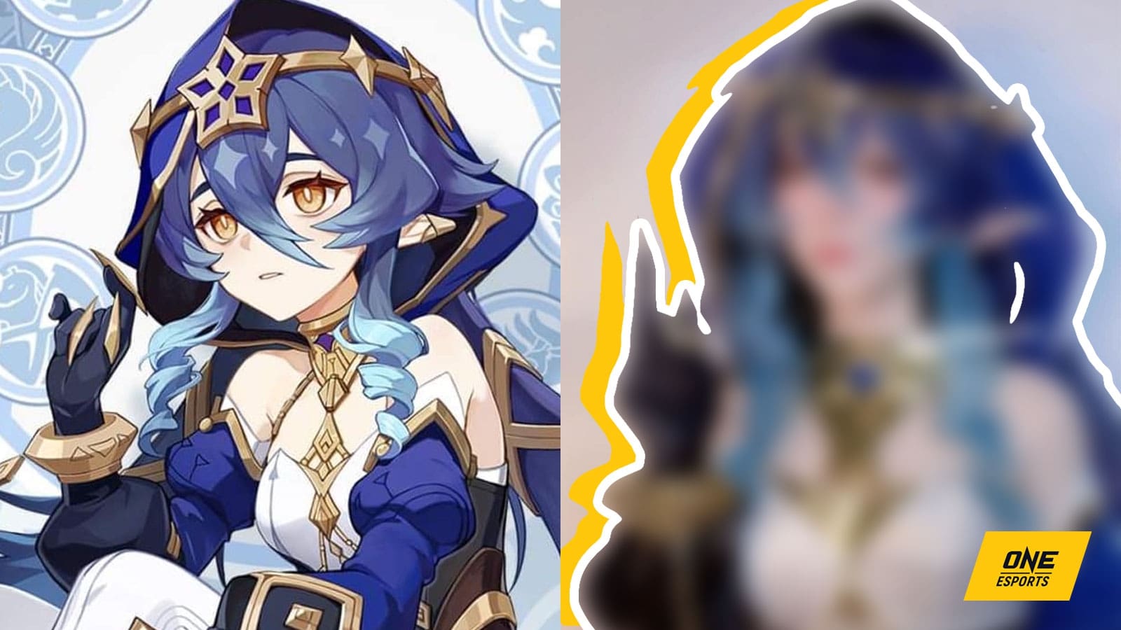 Cute Layla cosplay shines bright under Teyvat's night sky | ONE Esports