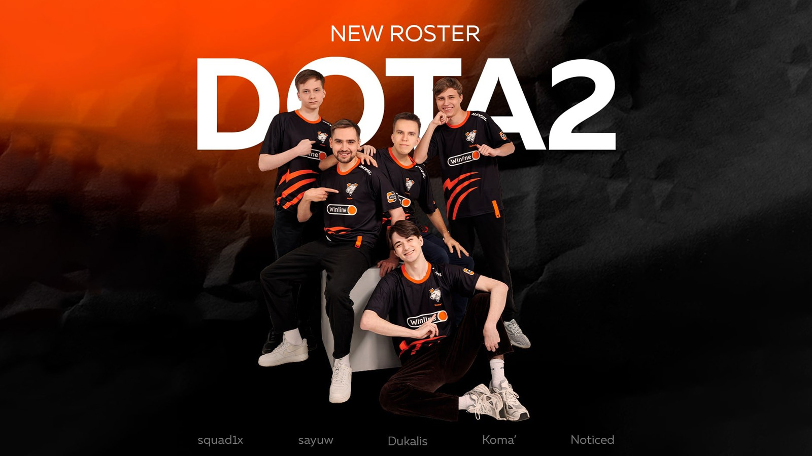 Virtus Pro refresh entire Dota 2 roster, bench gpk and DM | ONE Esports