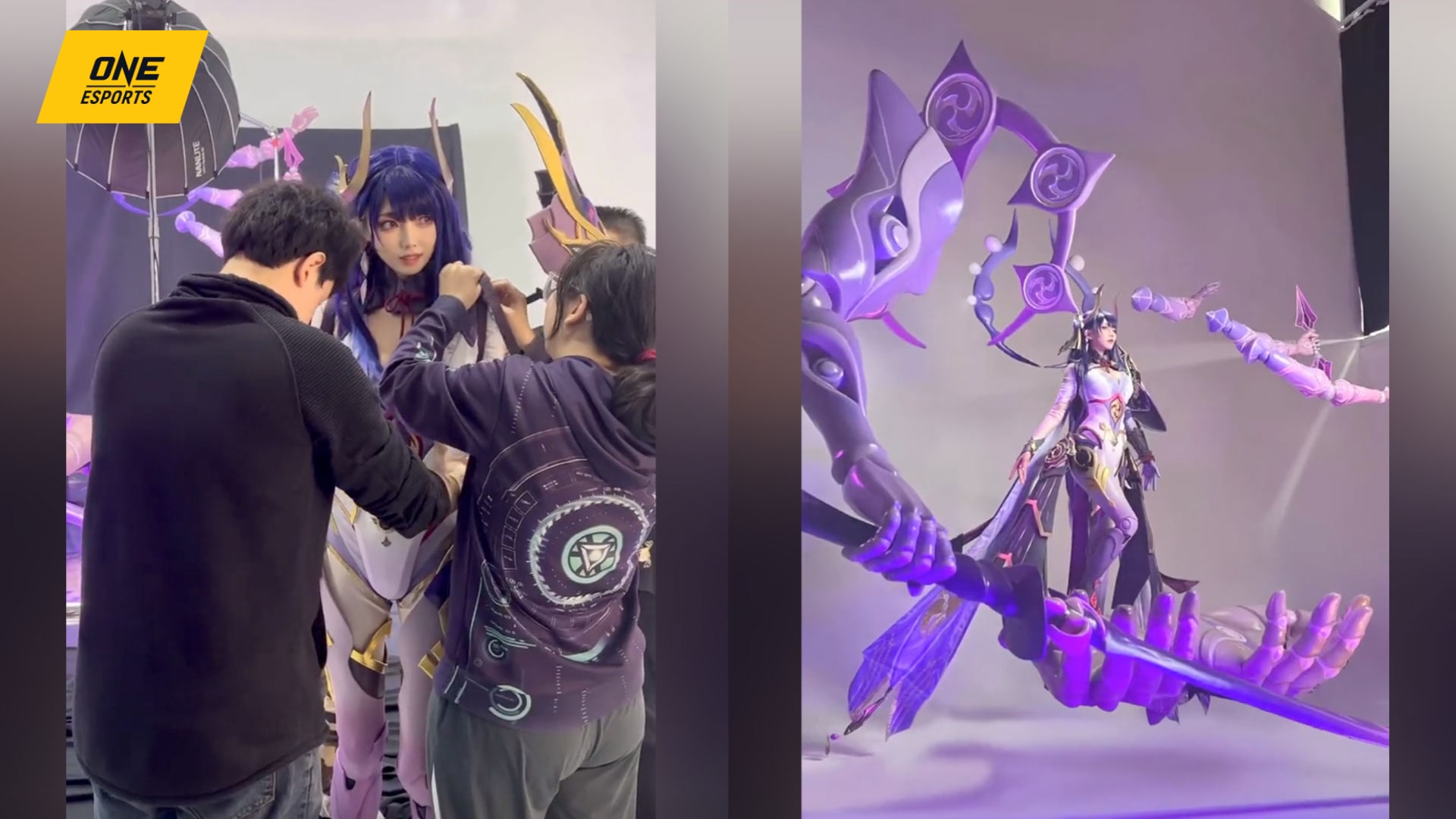 Raiden Shogun boss cosplay leaves Genshin players up in arms | ONE Esports