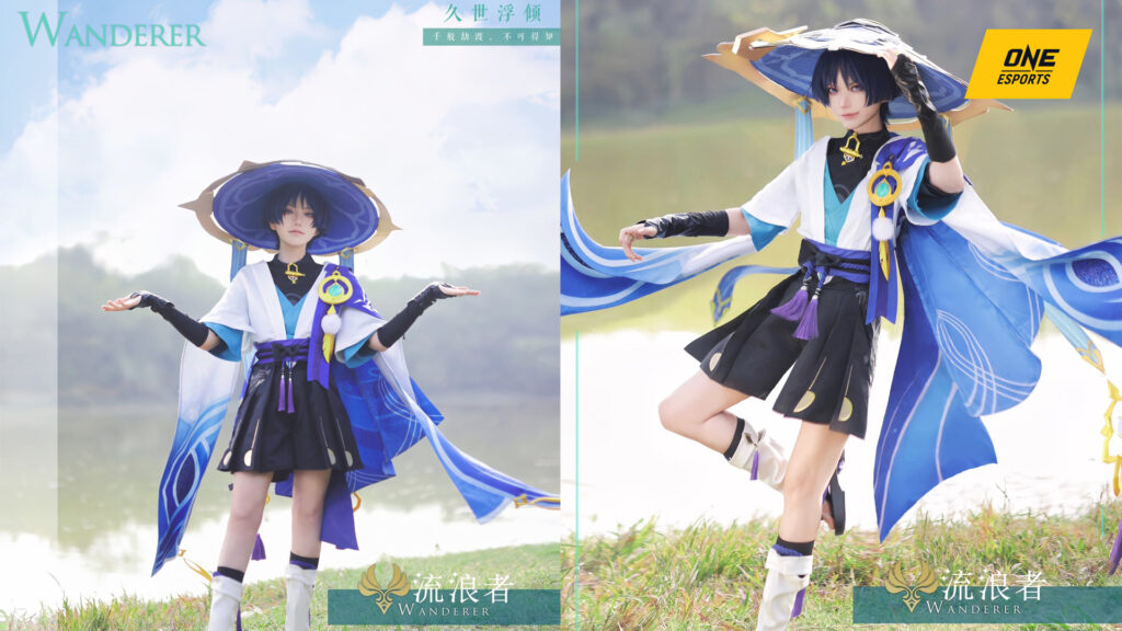 Magnifico! Wanderer cosplayer goes from emo to Anemo | ONE Esports