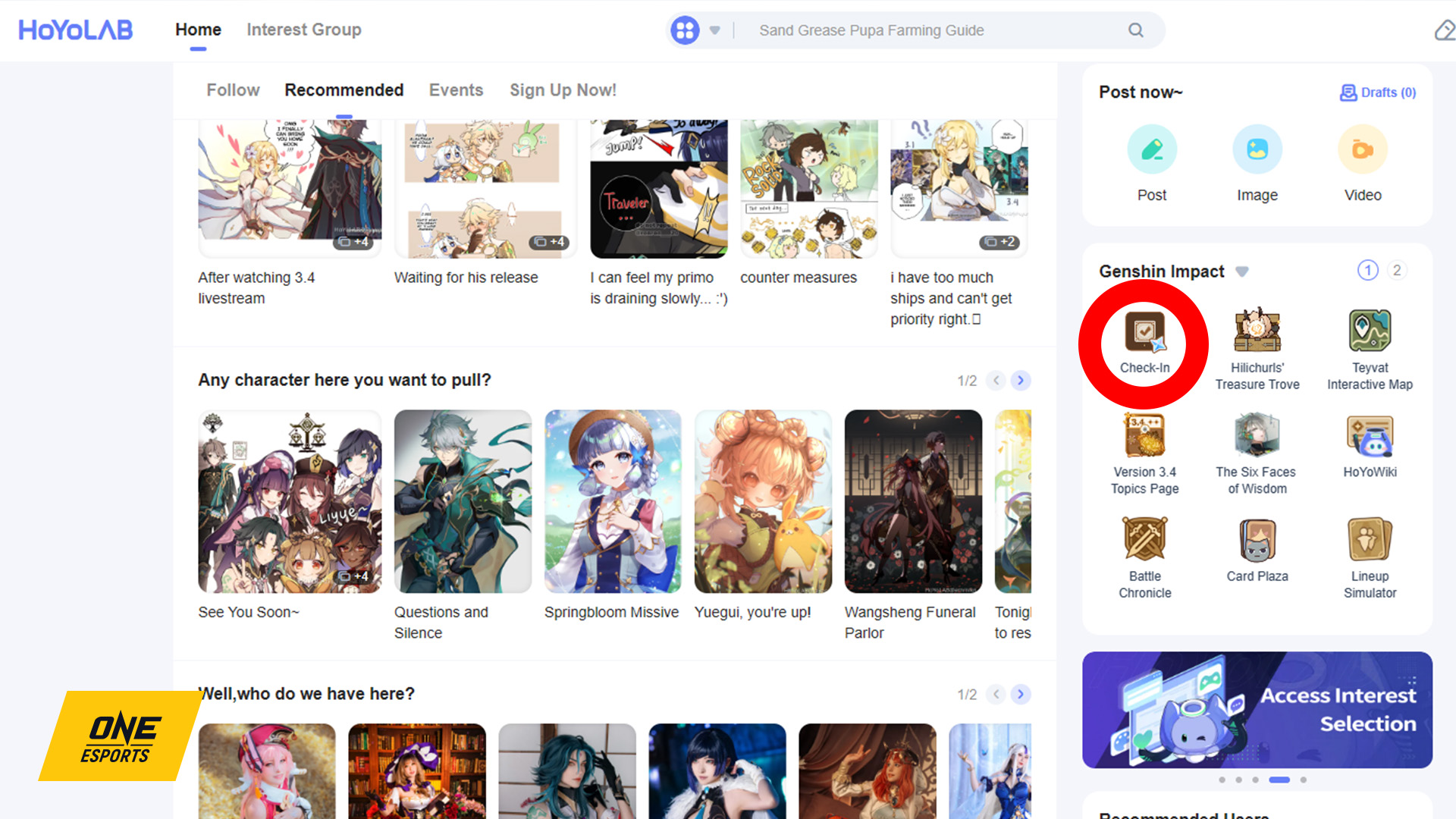 HoYoLAB Daily Check In: How to get free Primogems and more | ONE Esports