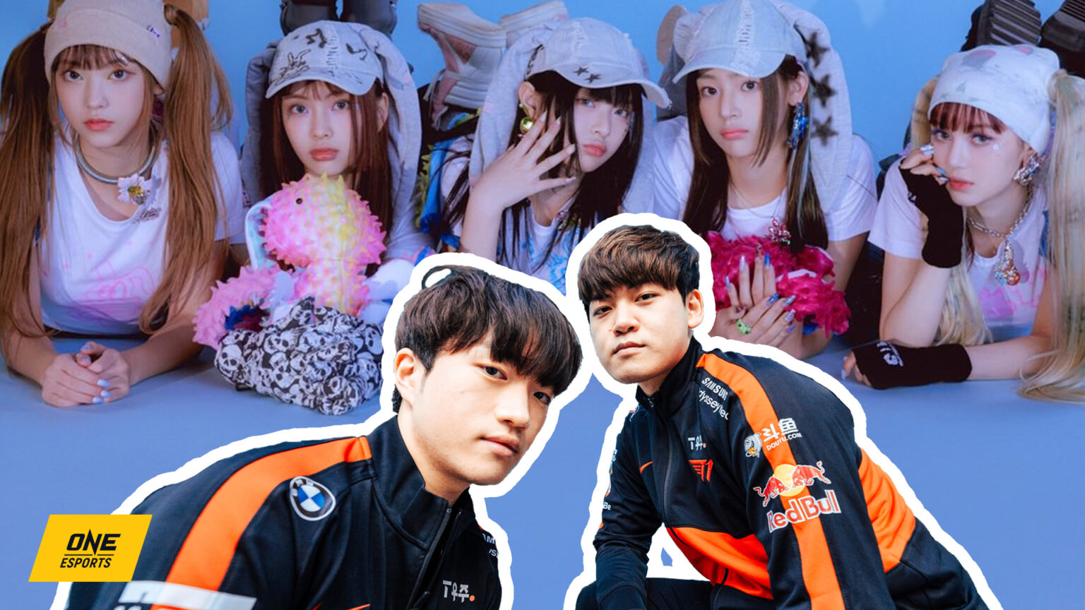 T1 Keria and Gumayusi does dance cover of "OMG" by NewJeans | ONE Esports