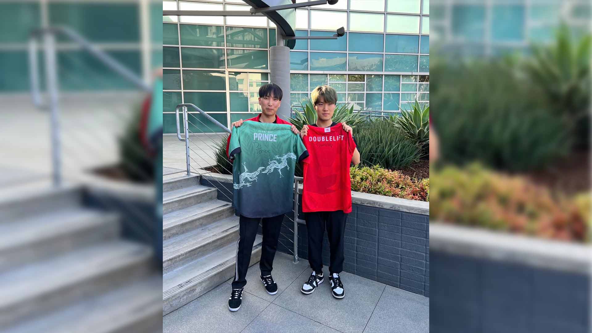 Doublelift meets his biggest fan during jersey swap | ONE Esports