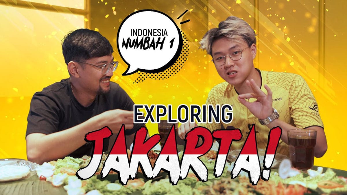 M4 casters Mirko and Wolf go on an Indonesian food tour | ONE Esports