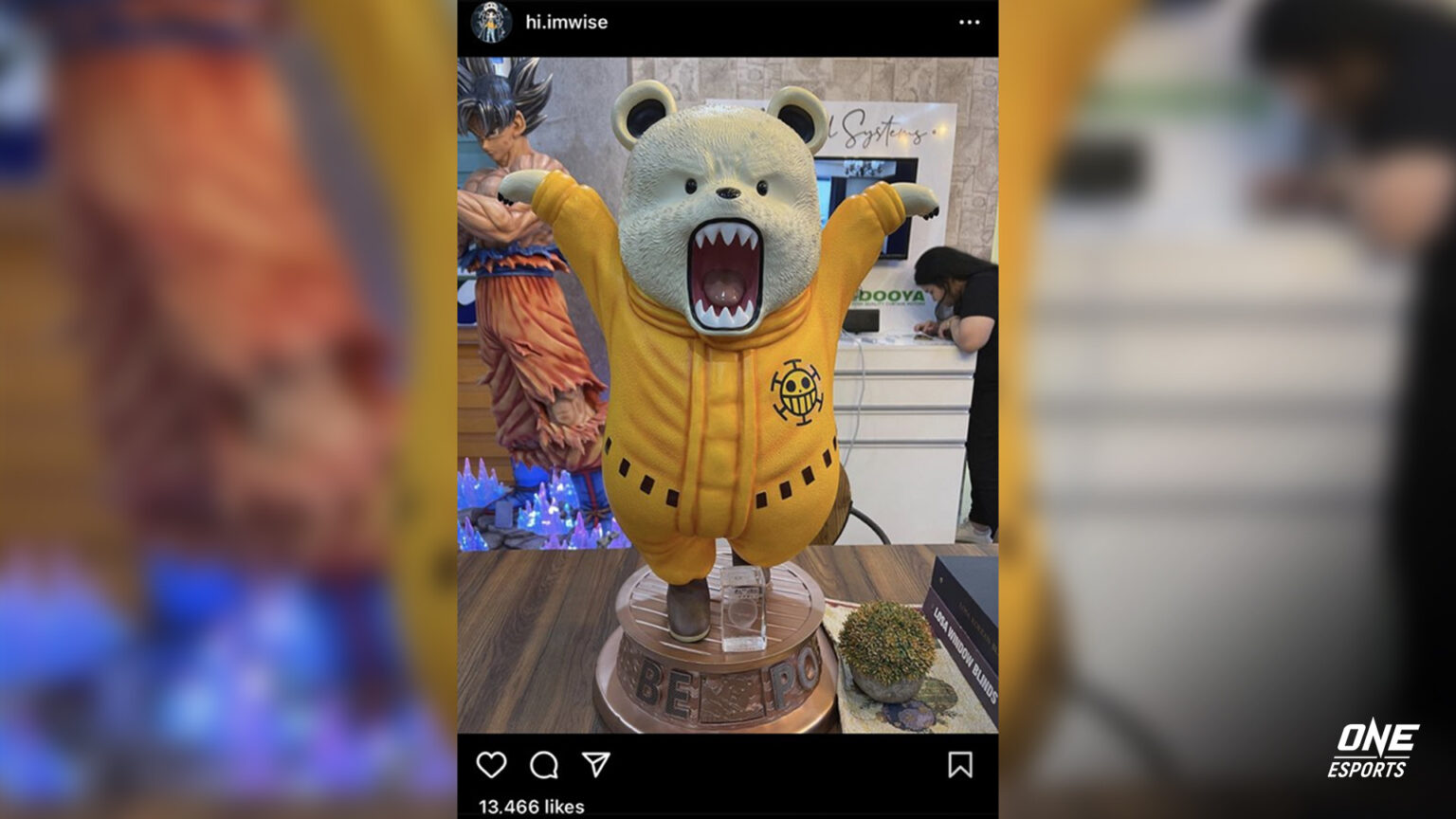 MLBB pro Wise's One Piece figure collection costs thousands | ONE Esports