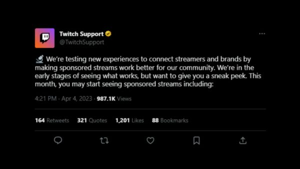 Asmongold says Twitch's new sponsorship program is good news | ONE Esports