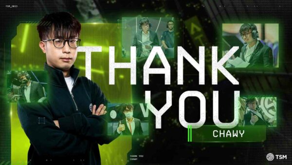 Chawy and TSM part ways, coach now looking for opportunities | ONE Esports