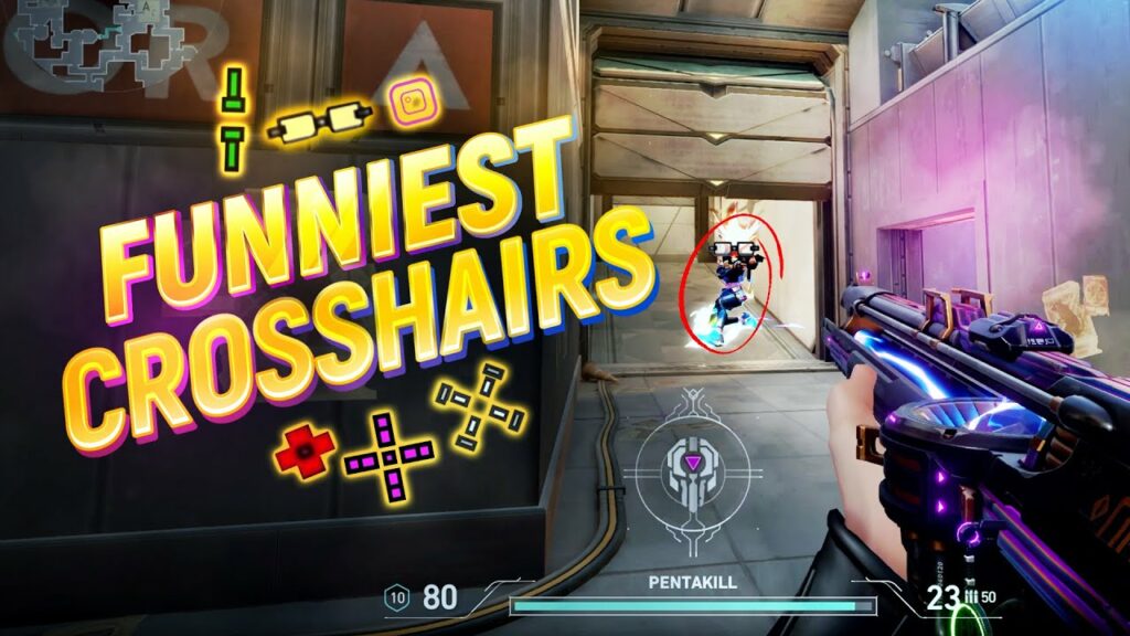 These Valorant crosshairs are optimized — to make you laugh | ONE Esports