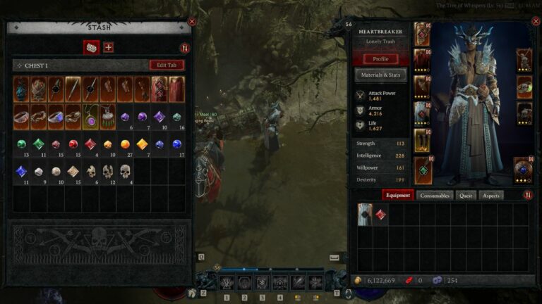 Diablo 4: Easy trick to store more gear in your inventory | ONE Esports
