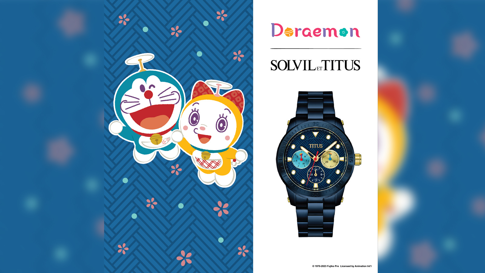 New Doraemon Solvil et Titus watch collaboration collection | ONE Esports