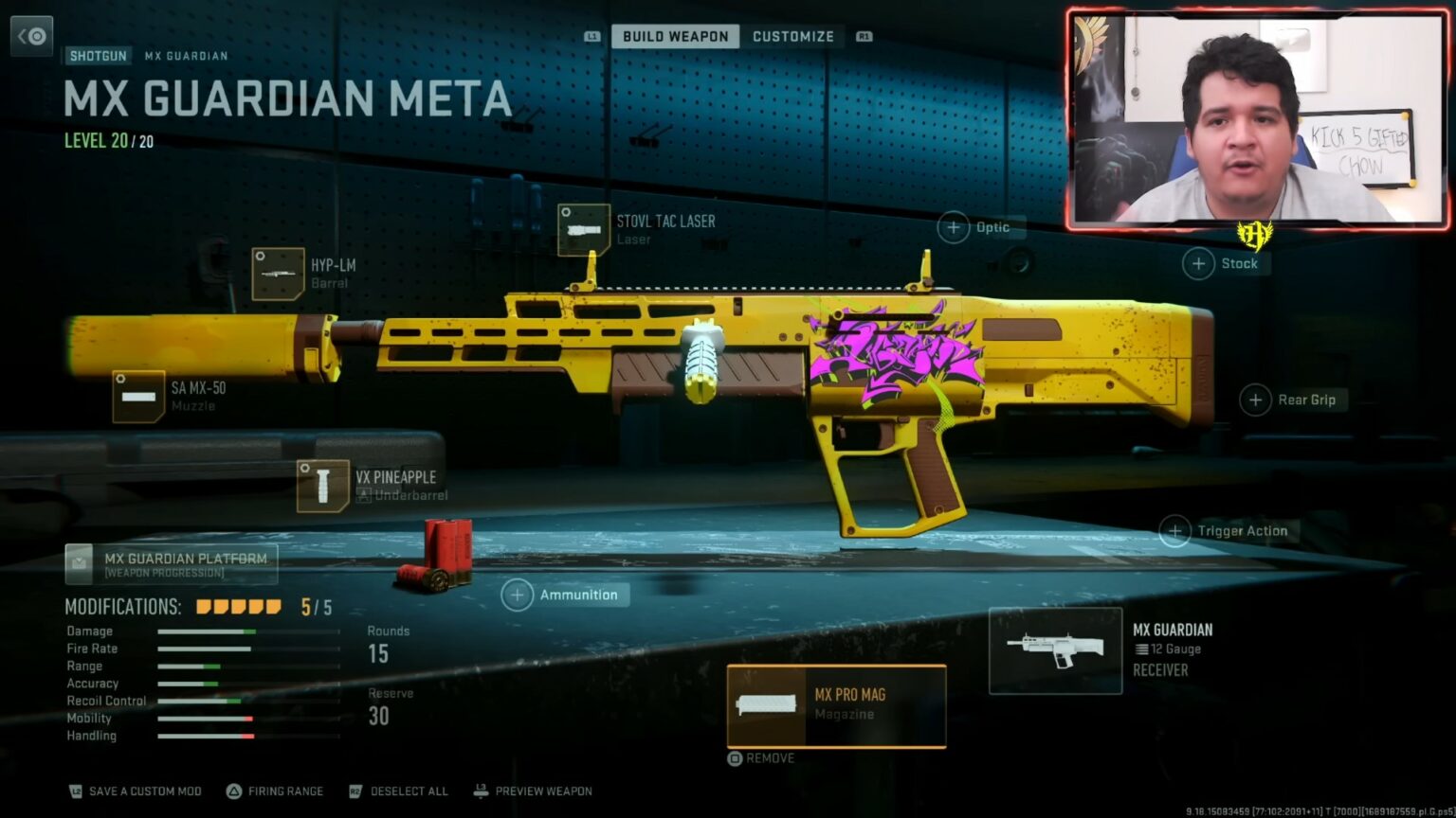 Best MX Guardian loadout in Modern Warfare 2 - full tuning | ONE Esports