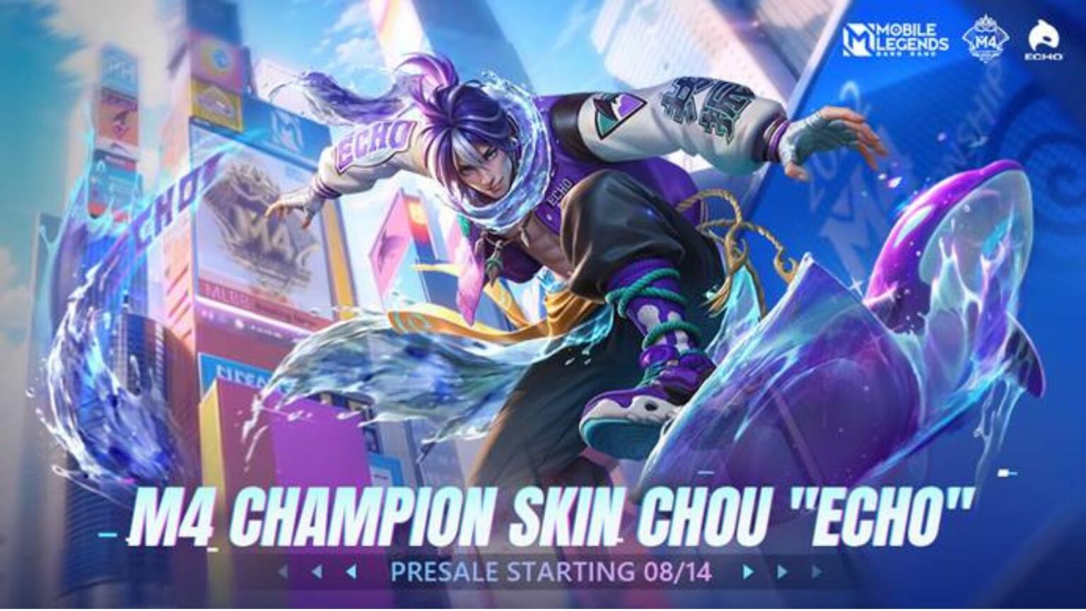 Chou M4 skin captures fervor of MLBB world champions ECHO | ONE Esports