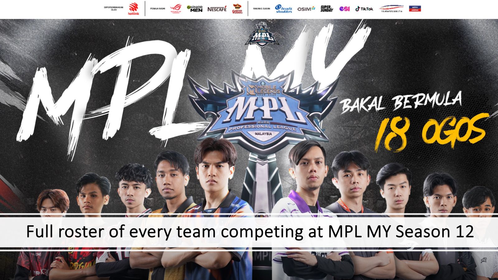 MPL MY Season 12: Schedule, results, format, where to watch | ONE Esports