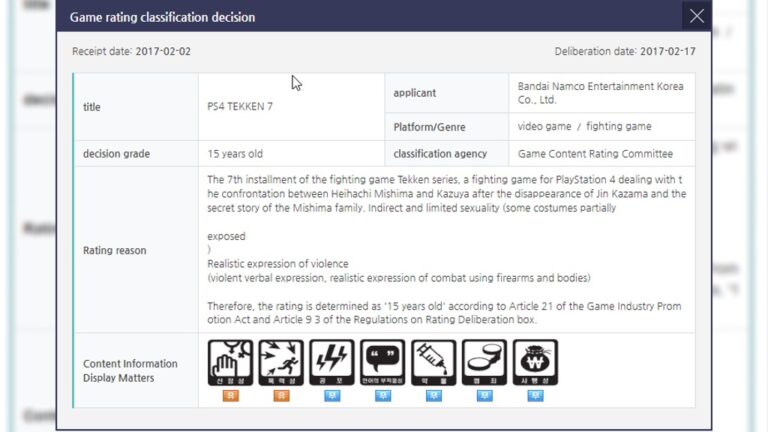 Tekken 8 rating released in South Korea stirring speculation | ONE Esports