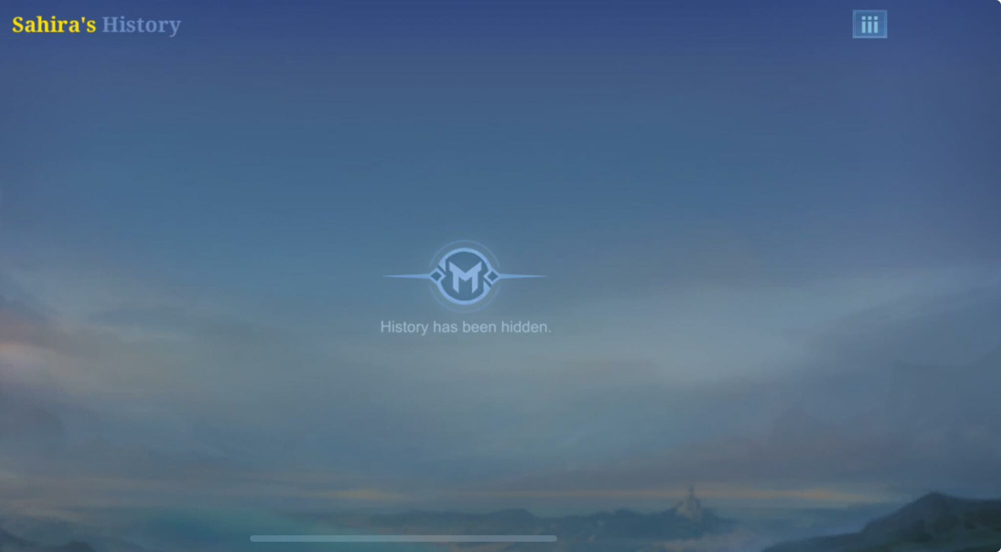 How to hide history in Mobile Legends: Bang Bang | ONE Esports