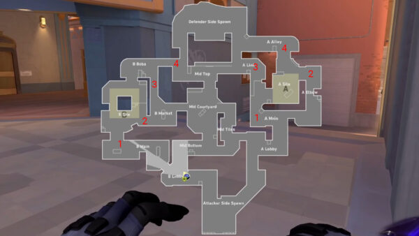 The best Valorant Sunset smokes to block off lines of sight | ONE Esports