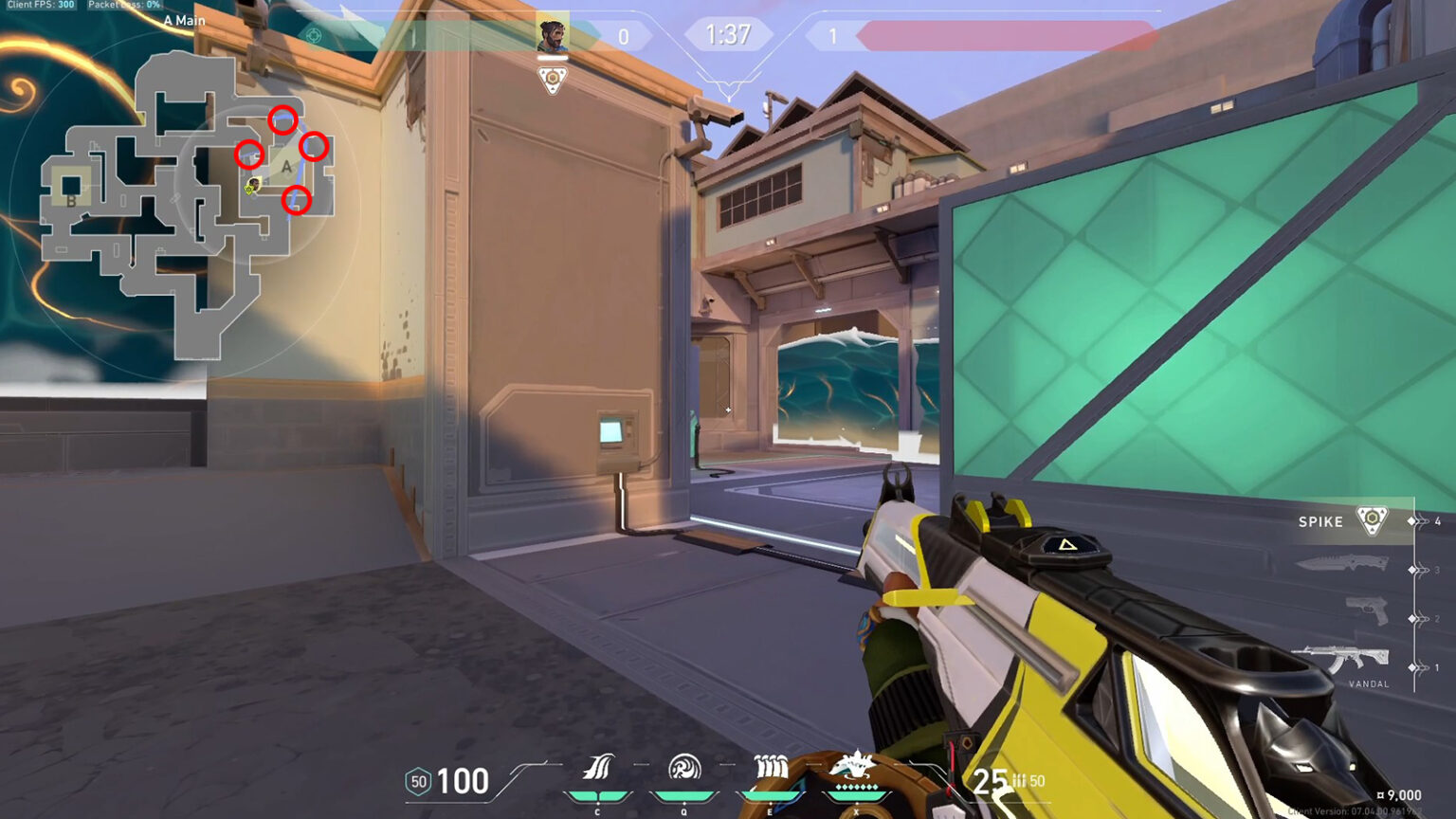 The best Valorant Sunset smokes to block off lines of sight | ONE Esports