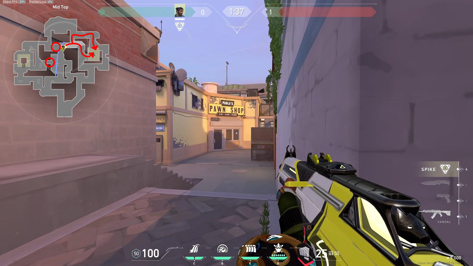 The best Valorant Sunset smokes to block off lines of sight | ONE Esports